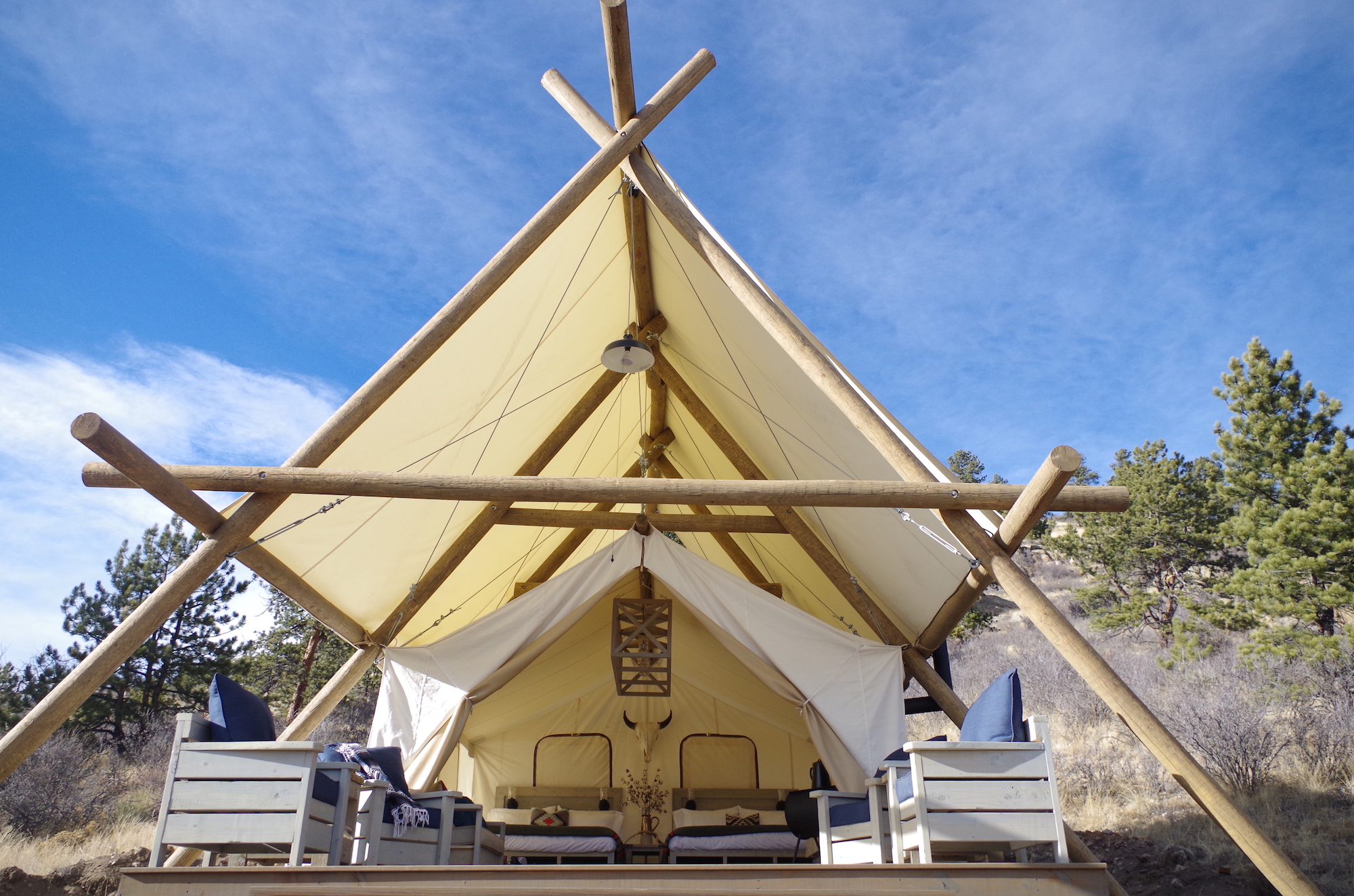 Luxury Tent Rental | Glamping Reservations & Rentals | Black Tree ...